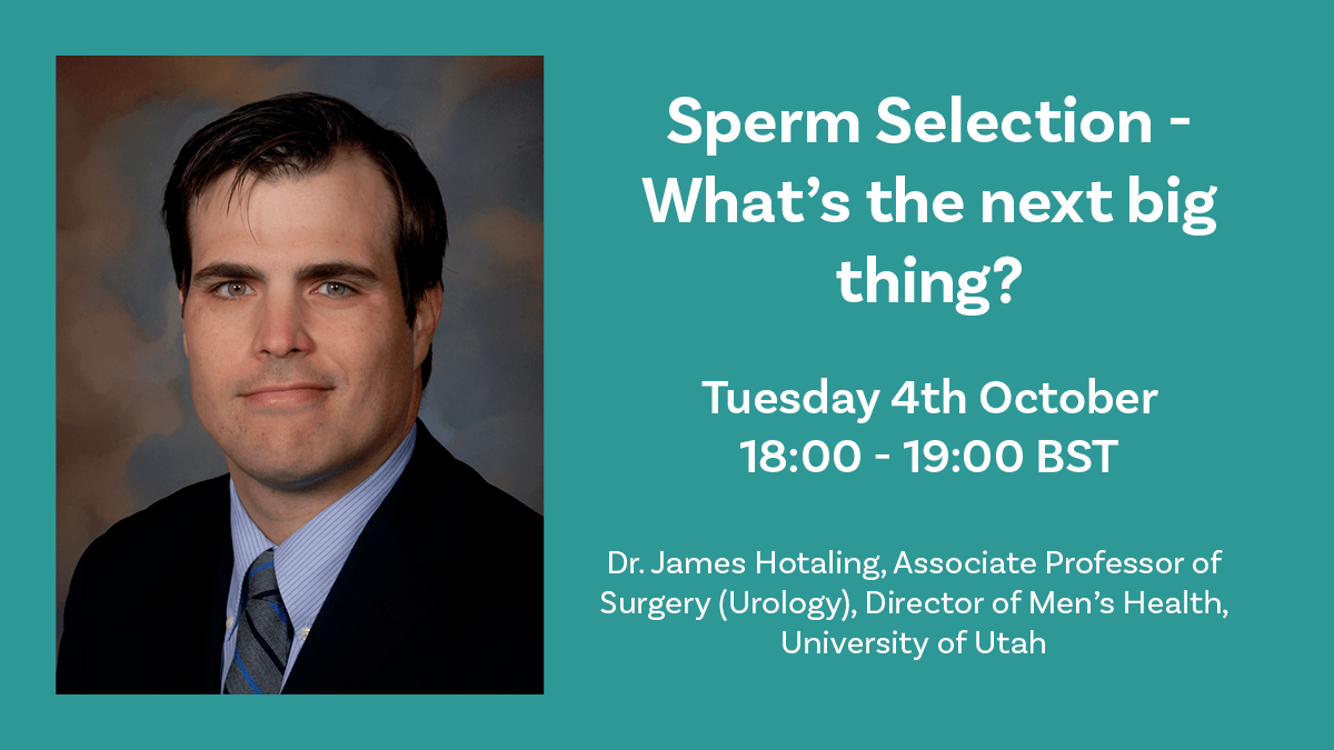 Male Fertility Webinar | Dr. Hotaling, Prof. of Surgery | Examen